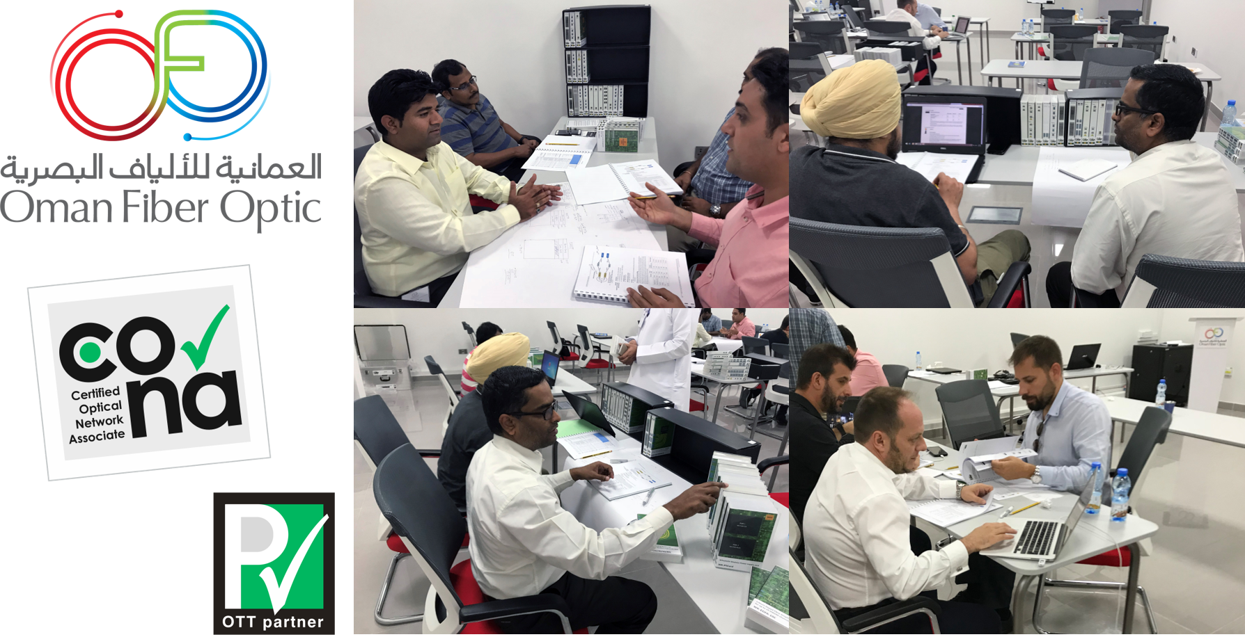 Oman Fiber Optic chooses OTT's Certification programmes